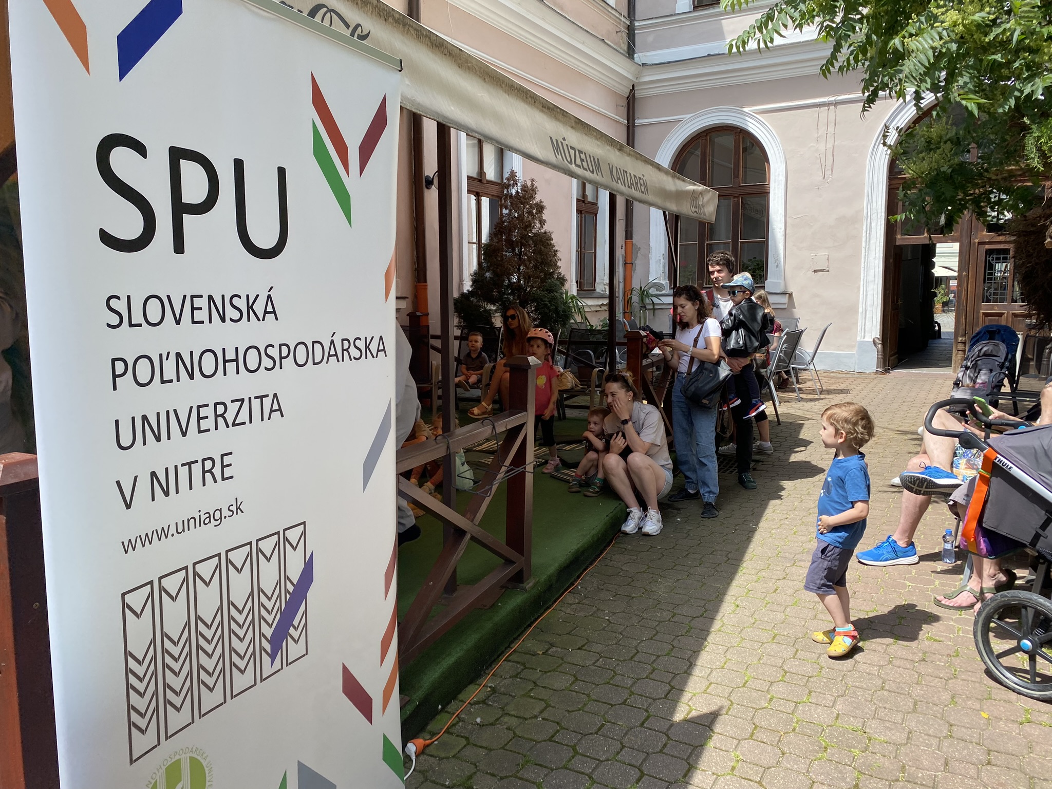 SUA attracted attention at the Happening for a sustainable Nitra - Slovak University of ...